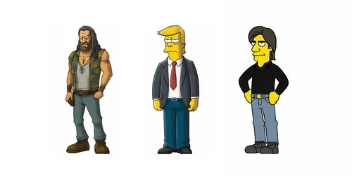 The Simpsons Characters Midjourney Prompt | PromptBase