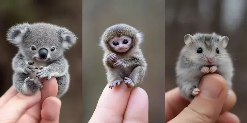Zoom Photos Of Small Animals Generator App | PromptBase
