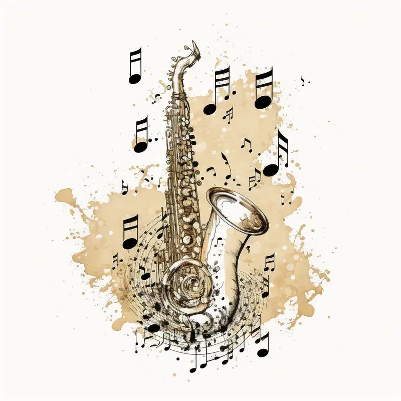 Watercolor Musical Instrument Prints Midjourney Prompt | PromptBase