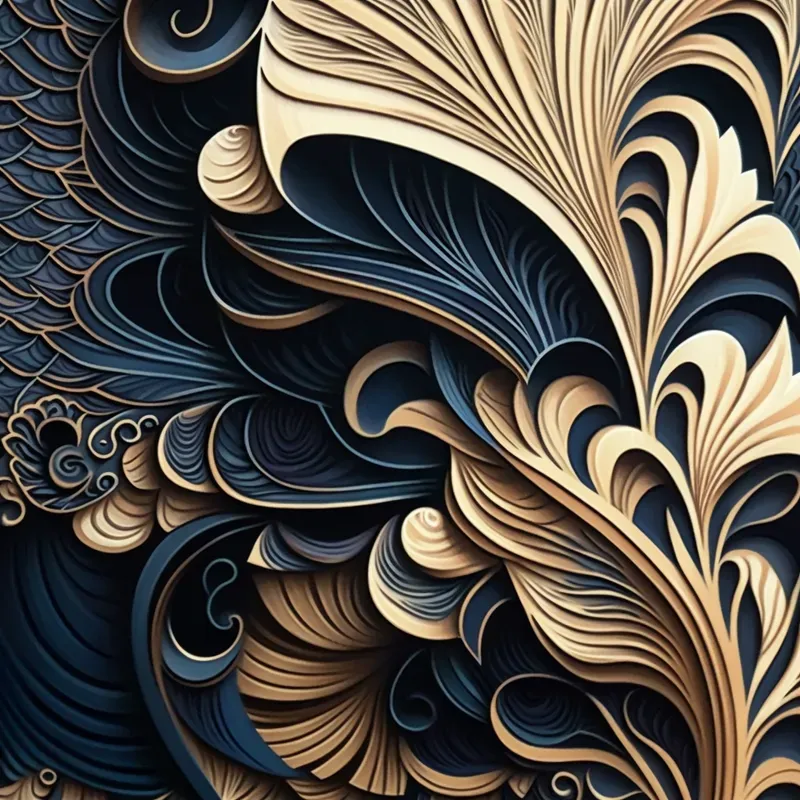 Abstract Relief Patterns Midjourney Prompt | PromptBase