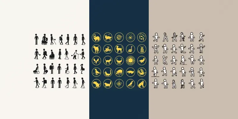 Pictograms Midjourney Prompt | PromptBase