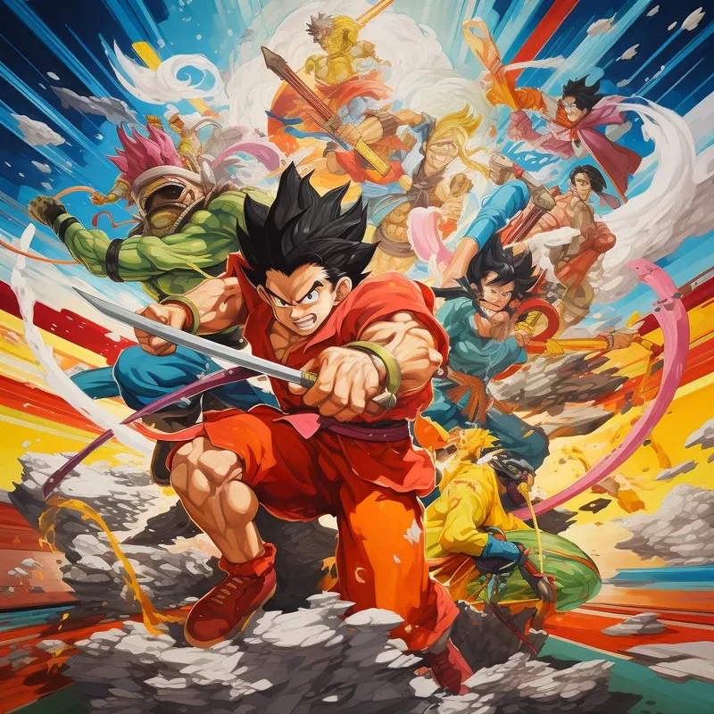 Manga Designs Akira Toriyama Style Midjourney Prompt | PromptBase