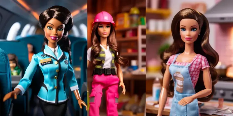 The Barbie Dolls Of Your Choice Midjourney Prompt | PromptBase