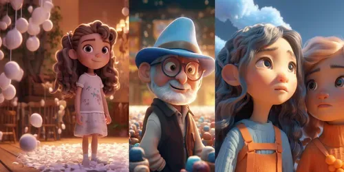 Disney Pixar Style Cartoon Avatars Midjourney Prompt | PromptBase