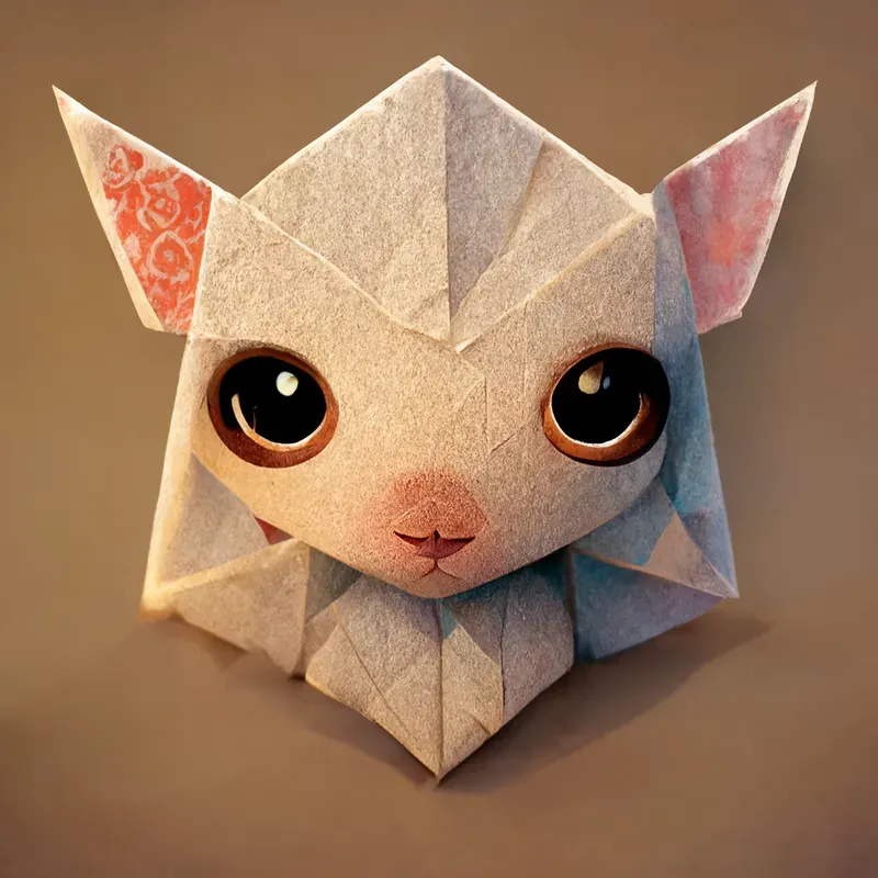 Origami Animal Avatars Midjourney Prompt | PromptBase