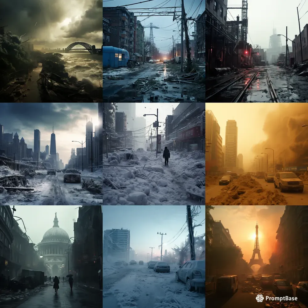 Apocalyptic Locations Midjourney Prompt | PromptBase