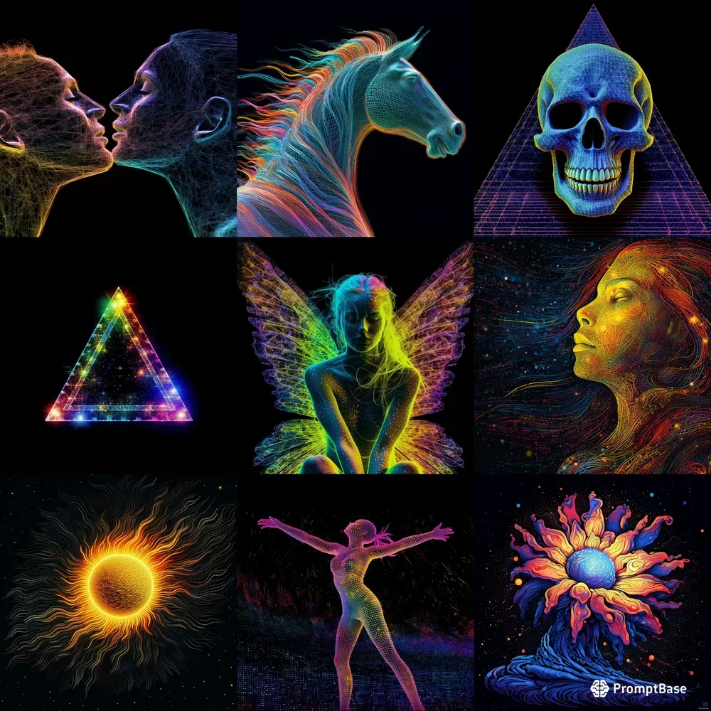 Mesmerizing Lines Midjourney Prompt | PromptBase