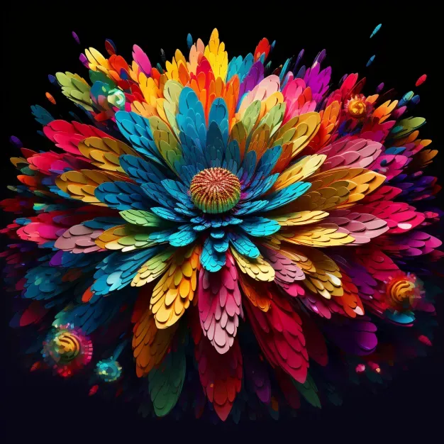 Fusion Of Pixel Art Paintings Midjourney Prompt | PromptBase