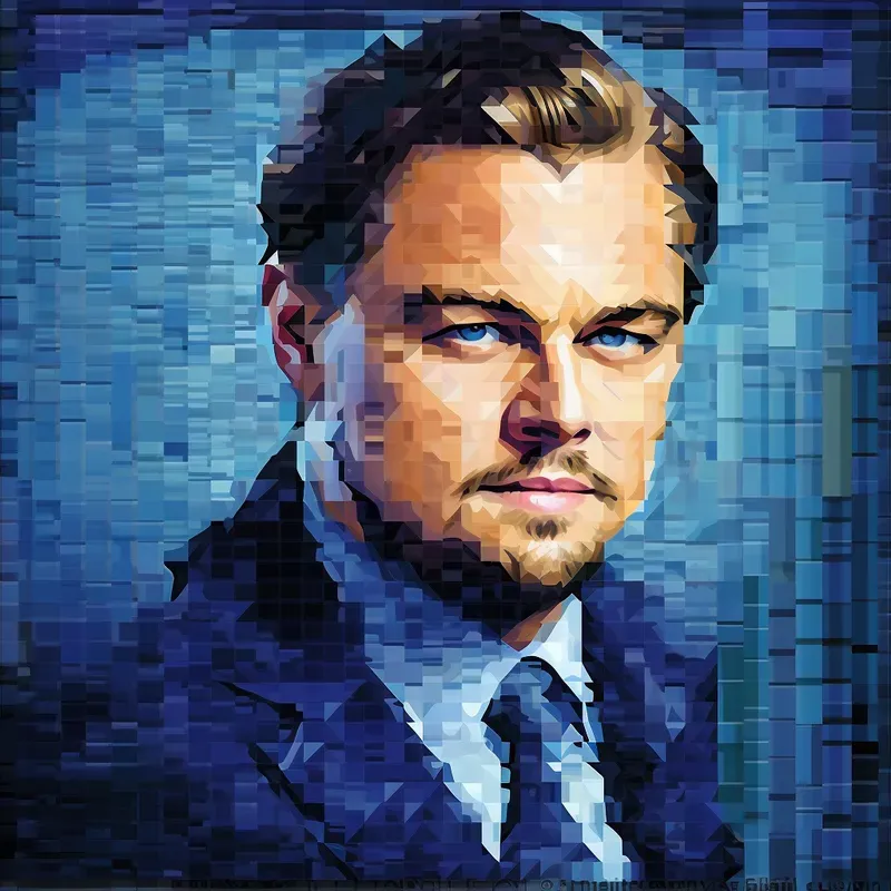 Celebrity Pixel Art Portraits Midjourney Prompt | PromptBase