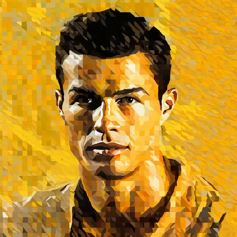 Celebrity Pixel Art Portraits Midjourney Prompt | PromptBase