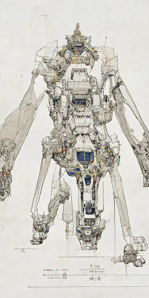 Mecha Blueprint Midjourney Prompt | PromptBase Mecha Blueprint Midjourney Prompt | PromptBase