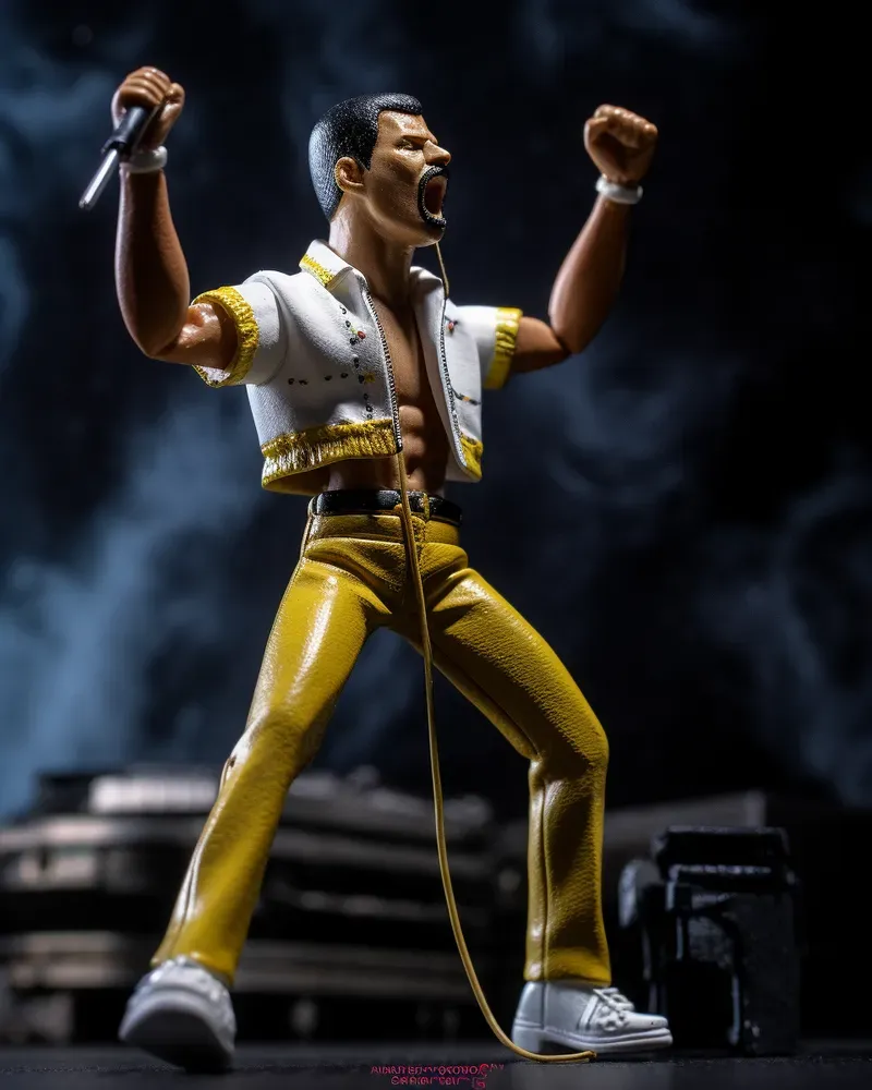 80s Rockstar Action Figures Midjourney Prompt | PromptBase