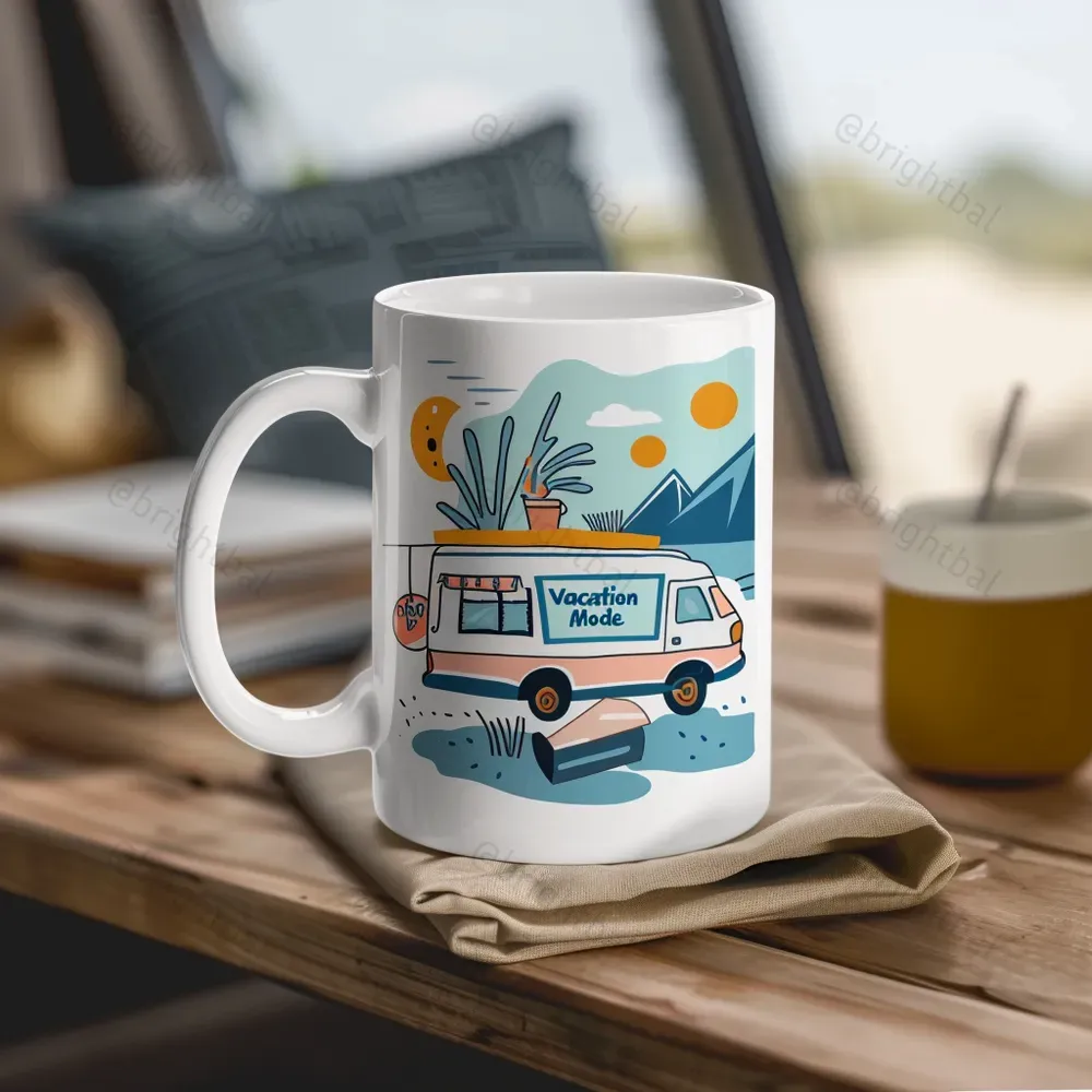 Graphic Coffee Mug Designs With Words Midjourney Prompt | PromptBase