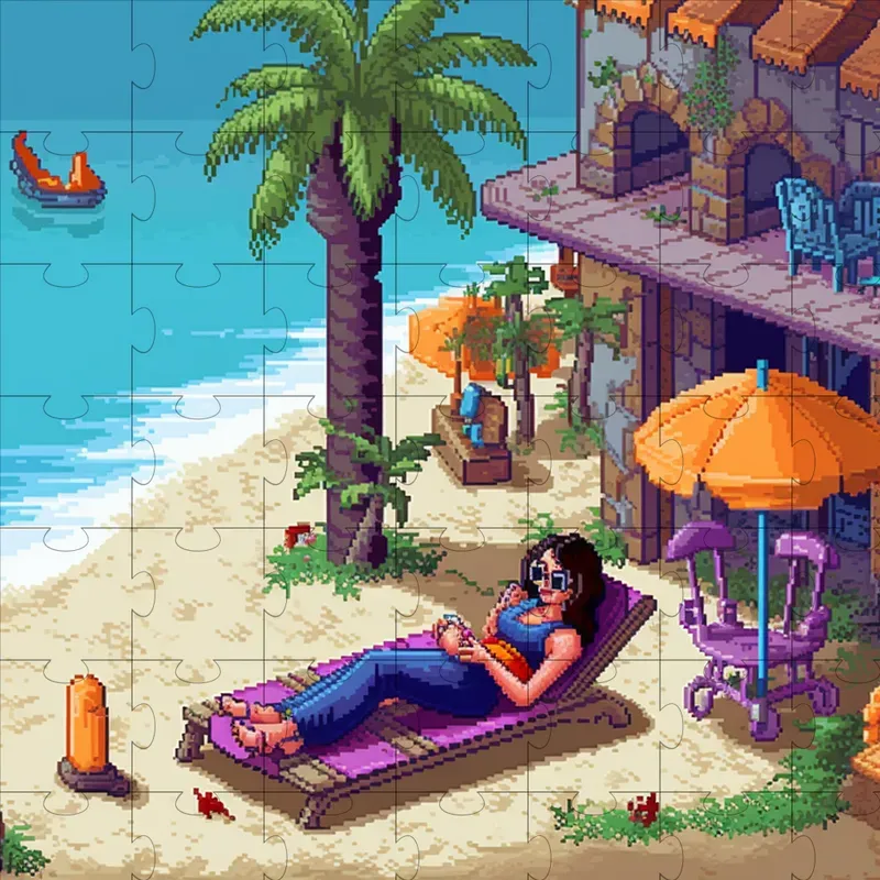 Interactive Pixel Art Creations Midjourney Prompt | PromptBase