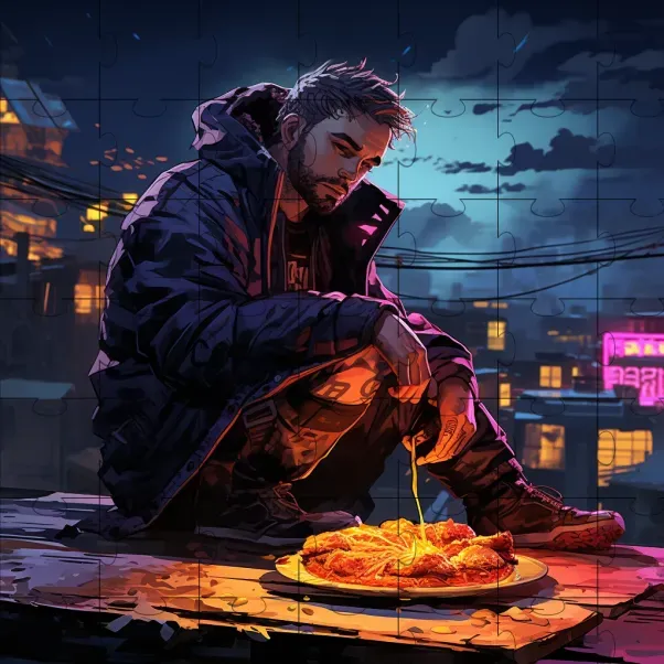 Cyberpunk Game Art Midjourney Prompt | PromptBase