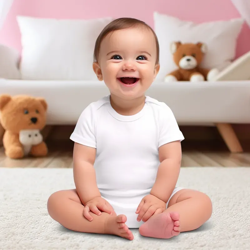 Baby Model Mockups With Background Pods Midjourney Prompt | PromptBase