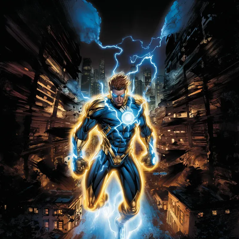 Dynamic Graphic Novel Illustrations Midjourney Prompt | PromptBase