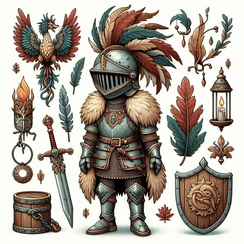 Enchanted Characters In Various Themes DALL·E Prompt | PromptBase