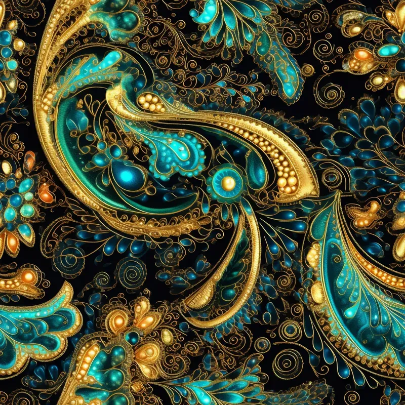 Beautiful Brocade Backgrounds Midjourney Prompt | PromptBase