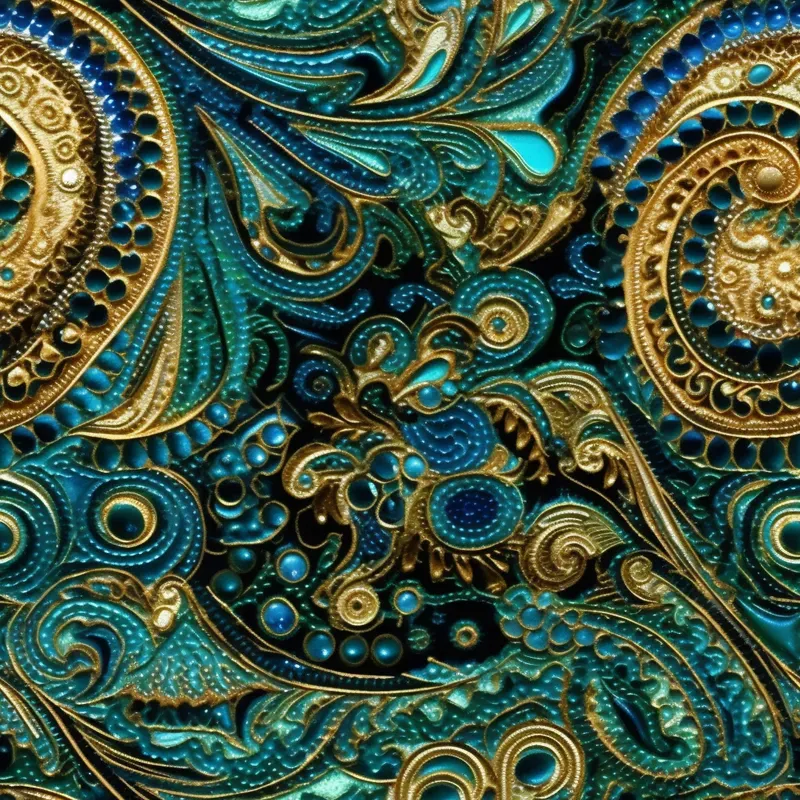 Beautiful Brocade Backgrounds Midjourney Prompt | PromptBase