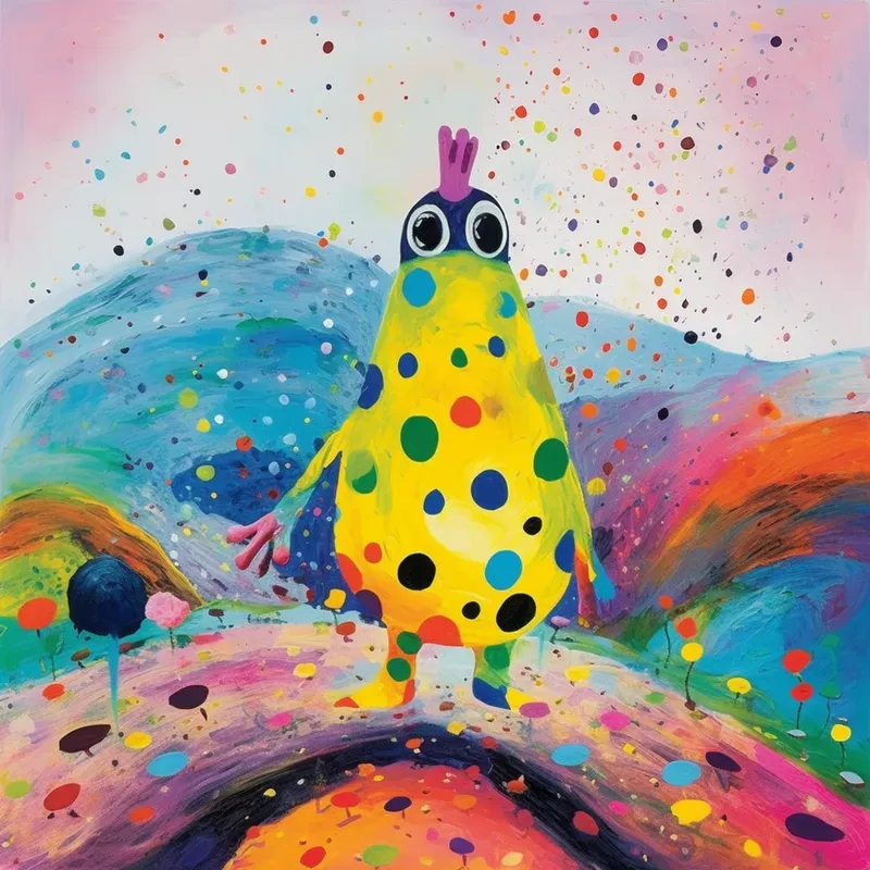 Whimsical Imaginary Friends Art Midjourney Prompt | PromptBase