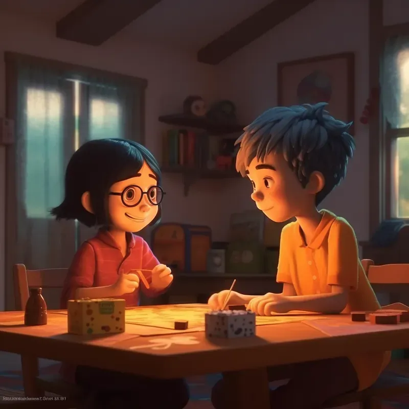 Cute Childhood Animations Midjourney Prompt | PromptBase