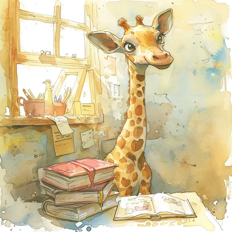 Cute Childrens Book Illustrations Midjourney Prompt | PromptBase