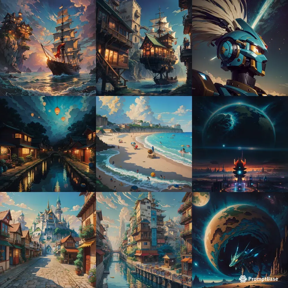 Hand Painted Anime Style Illustrations Leonardo Ai Prompt | PromptBase