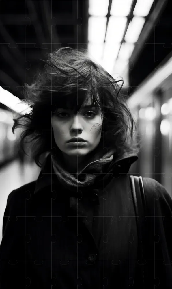 Black And White Stylized Photographs Midjourney Prompt | PromptBase