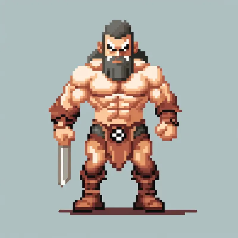 Pixel Retro Video Game Characters Midjourney Prompt | PromptBase