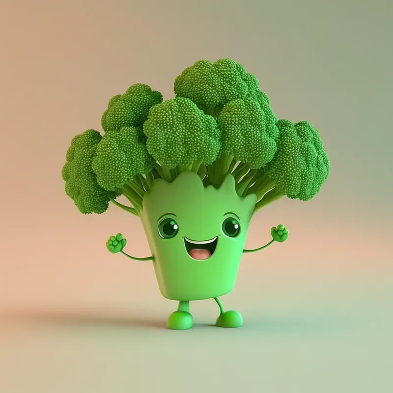Cartoon Vegetables Chibi Style Midjourney Prompt | PromptBase
