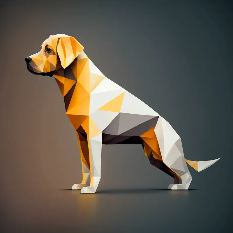 Colorful Polygon Animal Logos Midjourney Prompt | PromptBase