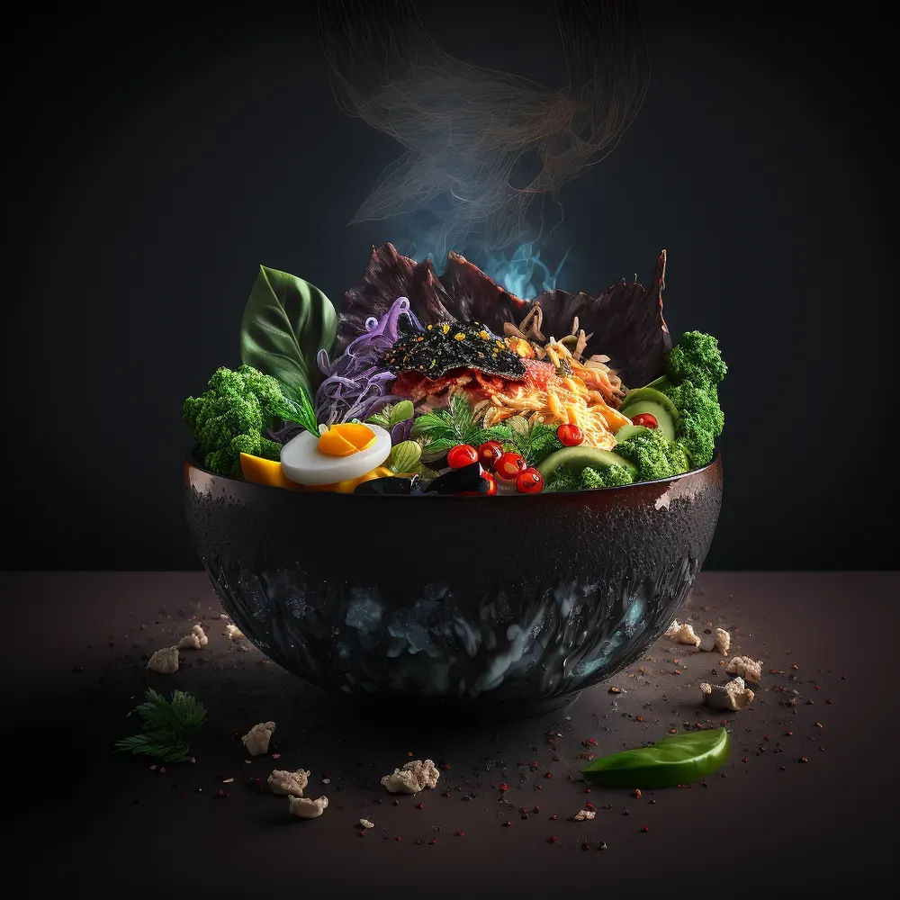 Realistic Food Renderings Midjourney Prompt | PromptBase