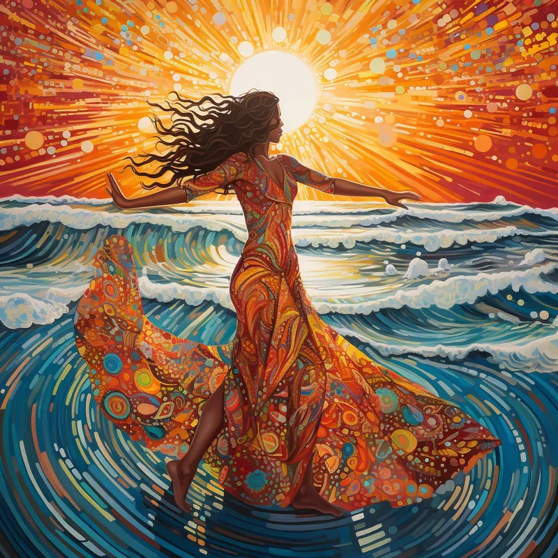 Disco Core Style Everythings Midjourney Prompt | PromptBase