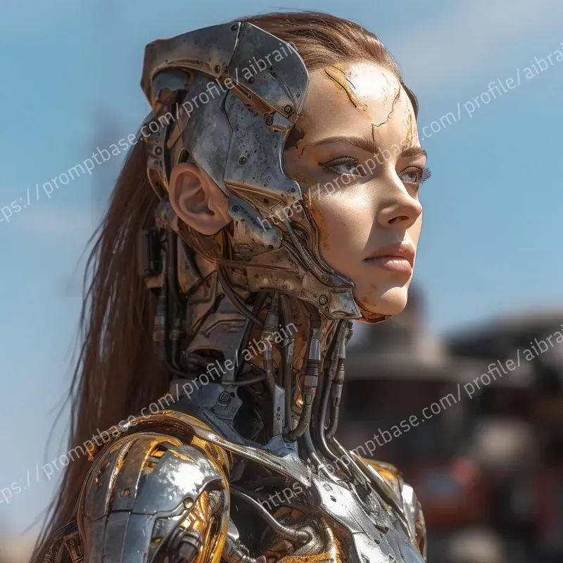 Sci-fi Robots Midjourney Prompt | PromptBase