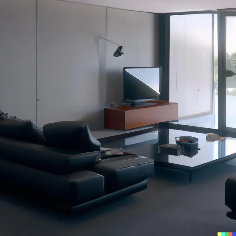 Modernist Living Room Interior Architectures DALL·E Prompt | PromptBase