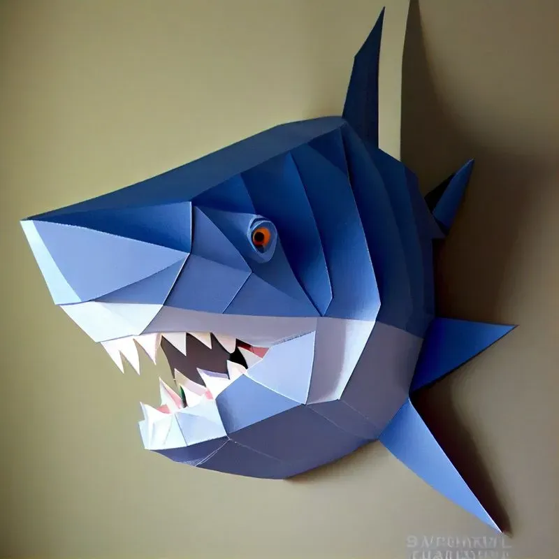 Paper Cut Origami Animals Midjourney Prompt | PromptBase