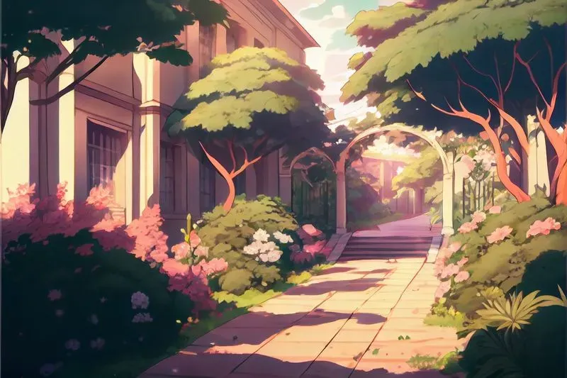 Anime School Backgrounds Midjourney Prompt Promptbase