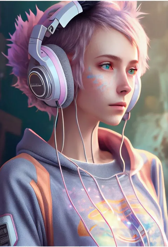 Cute Gamer Girl Photography Midjourney Prompt | PromptBase