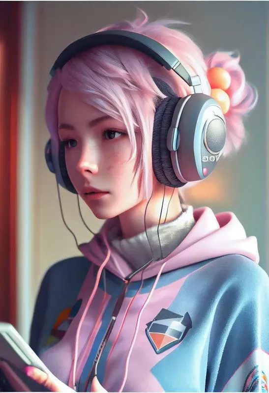 Cute Gamer Girl Photography Midjourney Prompt | PromptBase