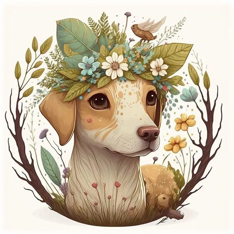 Cute Cottagecore Aesthetic Animals Midjourney Prompt | PromptBase