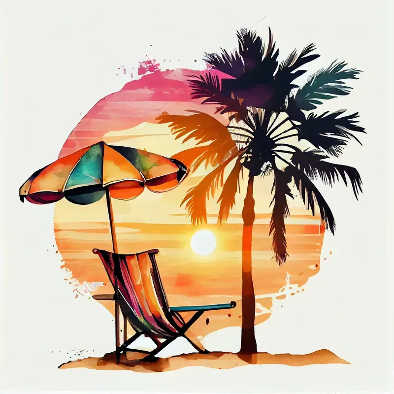 Retro Sunset Designs Midjourney Prompt | PromptBase