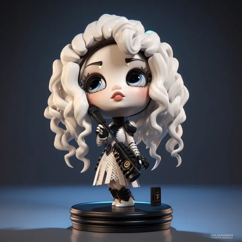 Celebrity Chibi Action Figures Midjourney Prompt | PromptBase