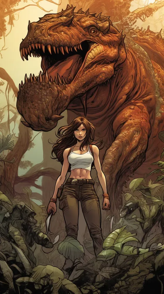 Epic Comic Fight Scenes Midjourney Prompt | PromptBase