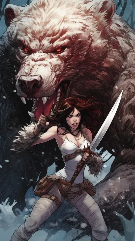 Epic Comic Fight Scenes Midjourney Prompt | PromptBase