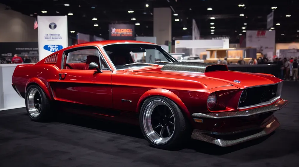 Modified Car Show Photos Midjourney Prompt | PromptBase