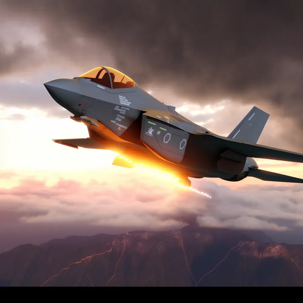 Plane Fighter Jet Photos Midjourney Prompt | PromptBase