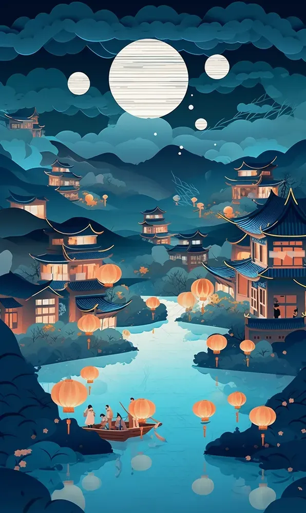 Beautiful Minimalist Fantasy Posters Midjourney Prompt | PromptBase