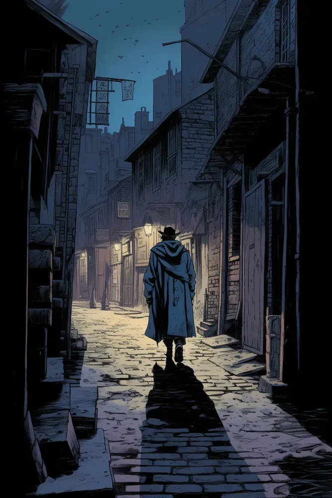 Dark Fantasy Ink Illustrations Midjourney Prompt | PromptBase