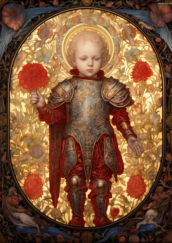 Fantasy Abstract Medieval Paintings Midjourney Prompt | PromptBase